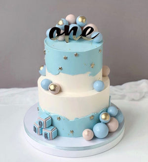 1st Birthday Balls Cake