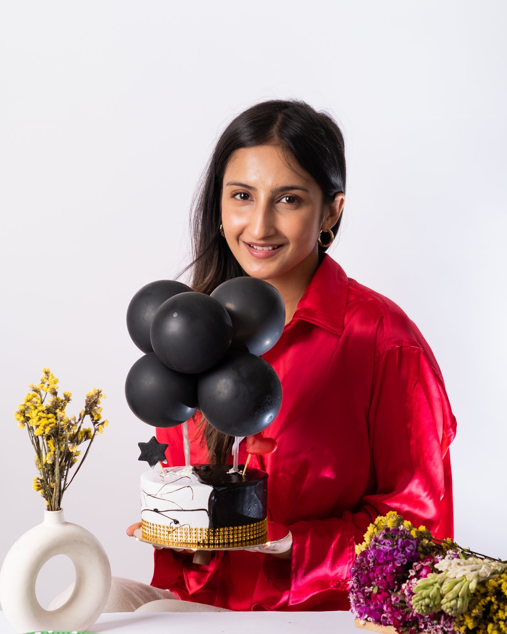 Choco Vanilla Fondle Cake